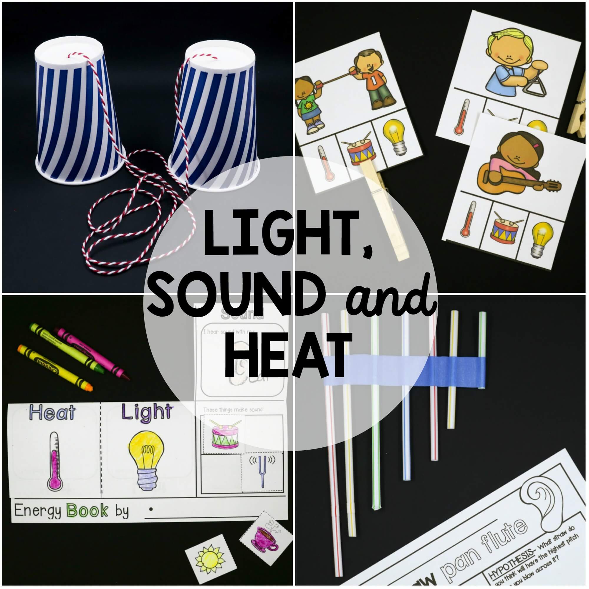 Light, Sound and Heat - Science of Reading Formula