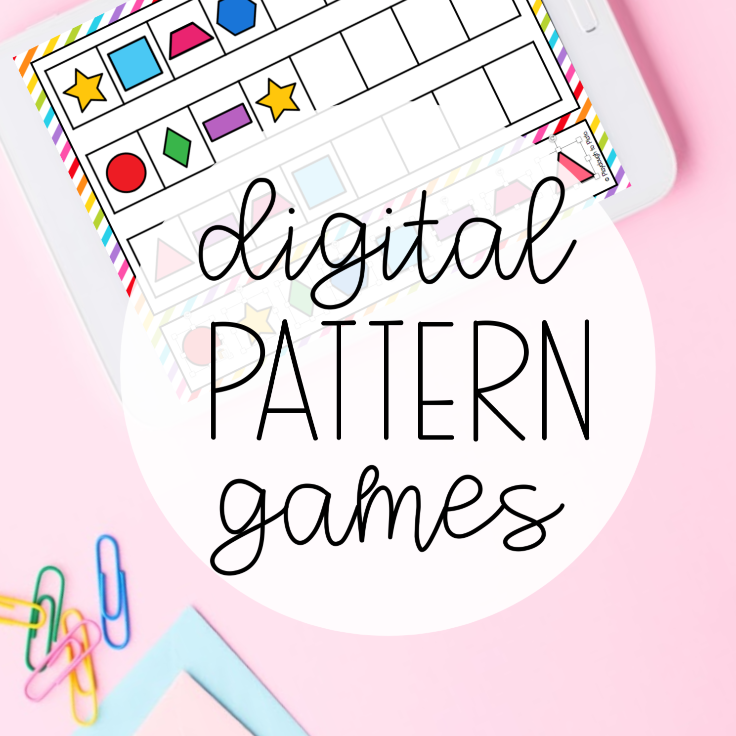 Digital Games Patterns Science Of Reading Formula