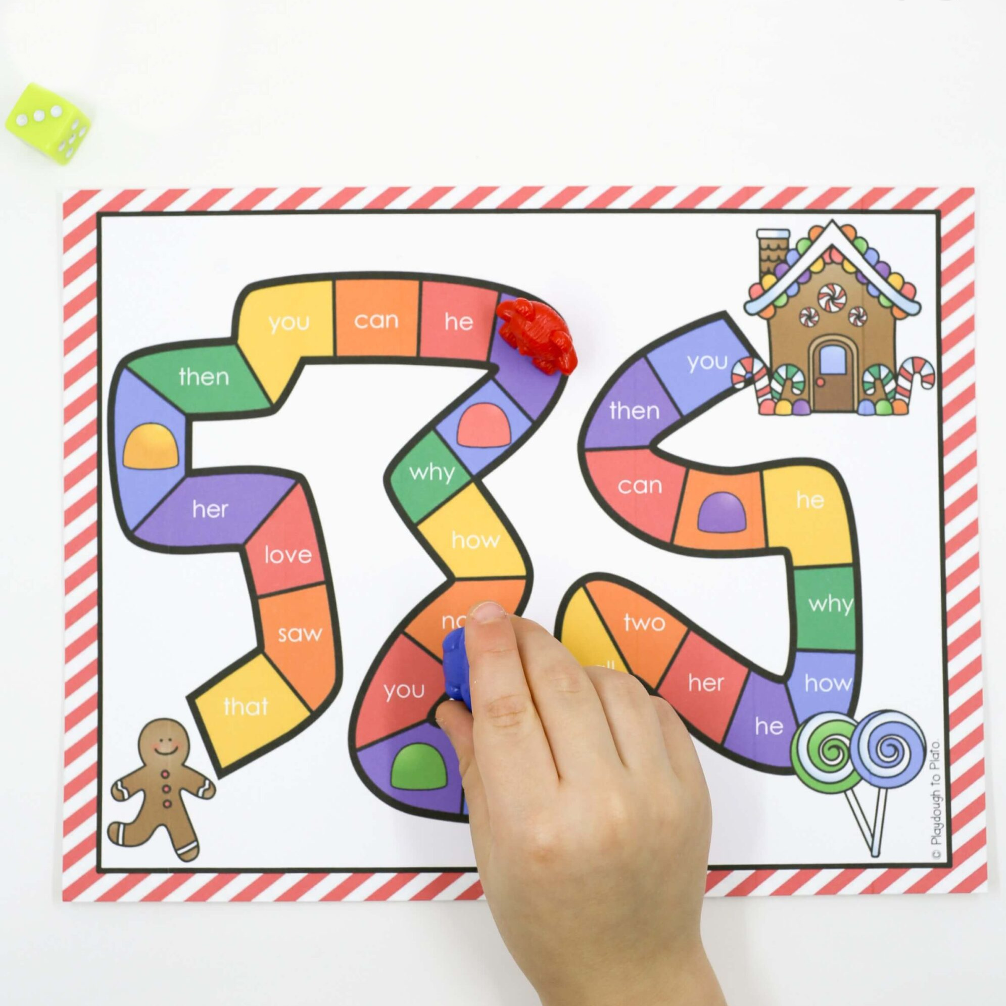 Gingerbread Sight Word Game - Science of Reading Formula