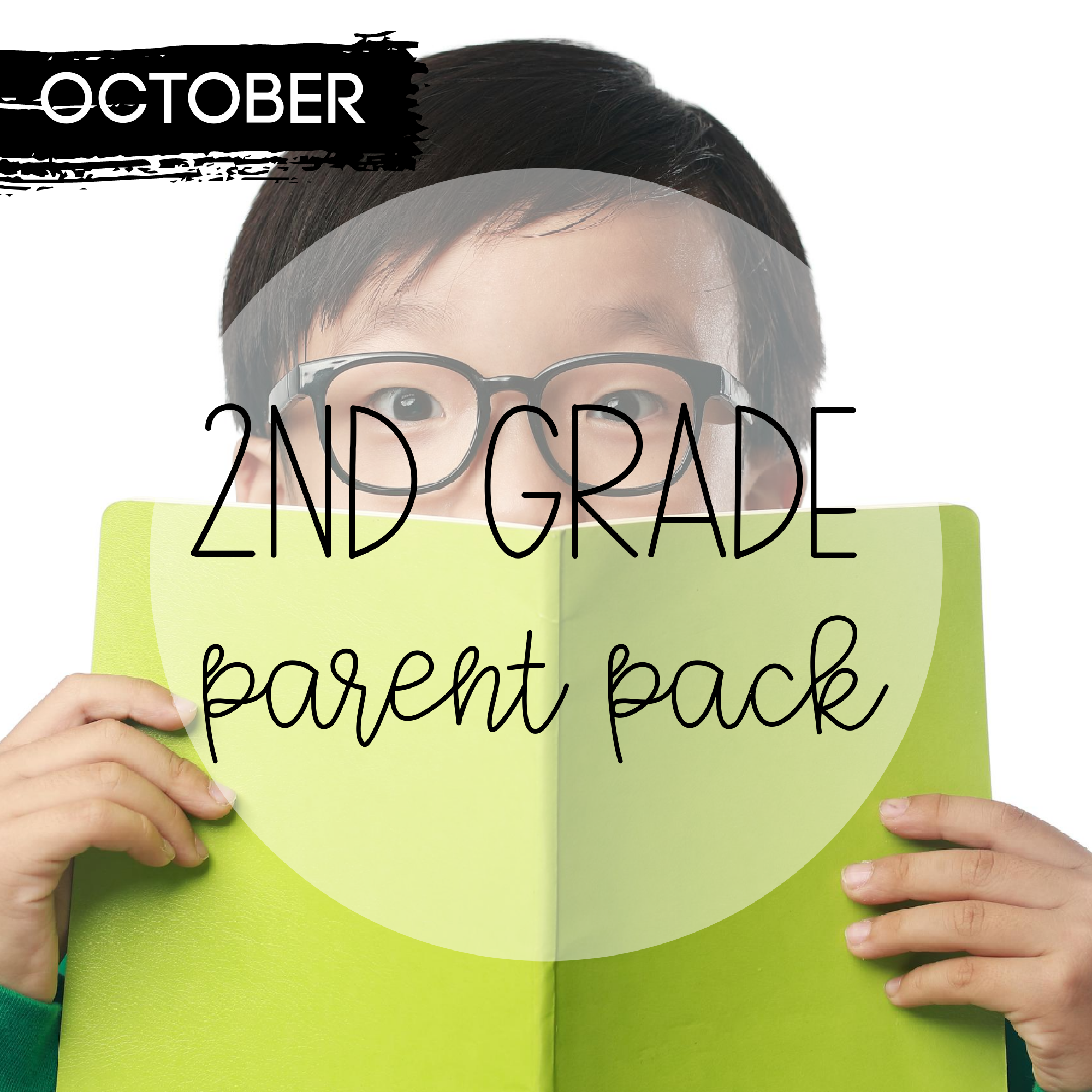 October Second Grade Parent Pack - Science of Reading Formula