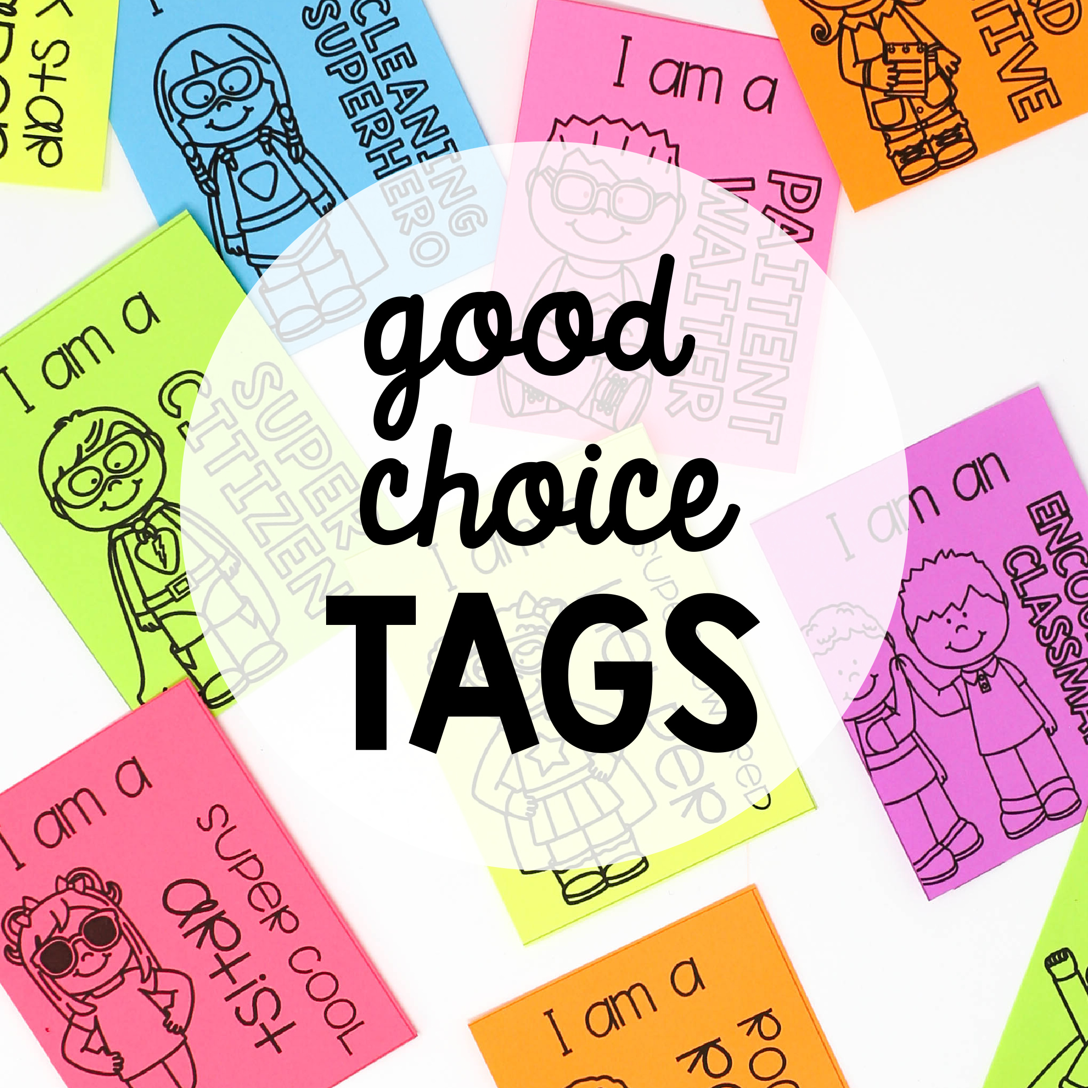 Good Choice Tags - Science of Reading Formula