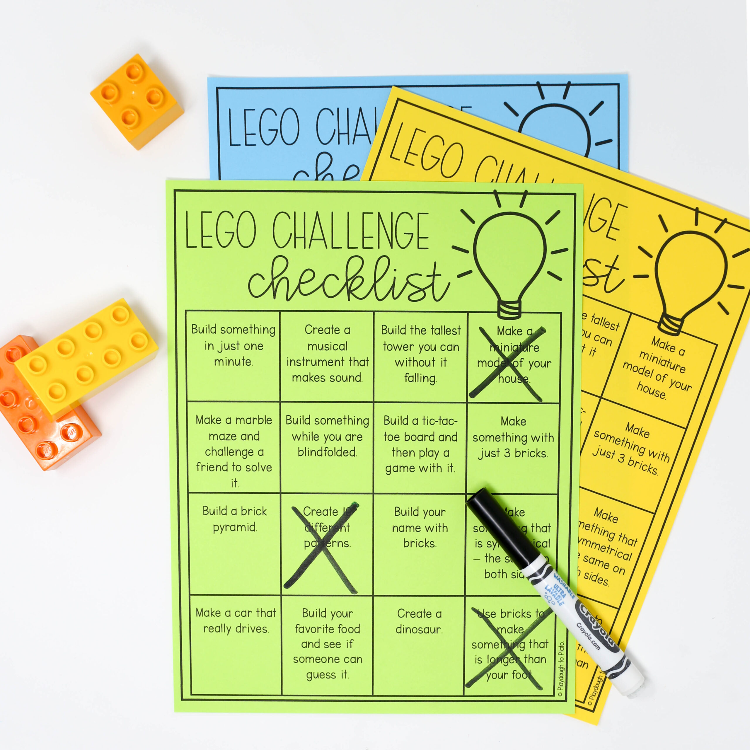 LEGO Challenges - Science of Reading Formula