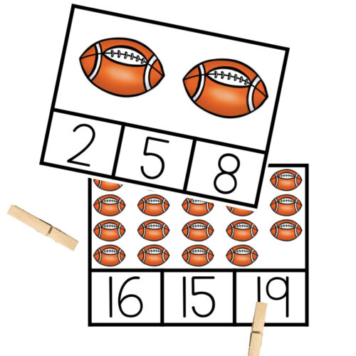 Mitten Counting Mats - Science of Reading Formula