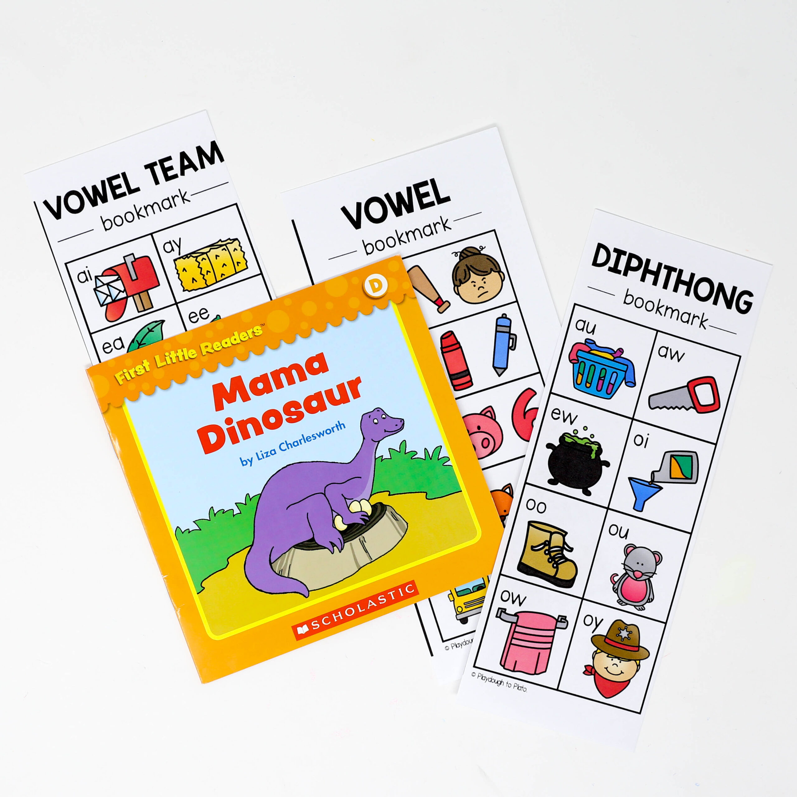 More Phonics Bookmarks - Science of Reading Formula