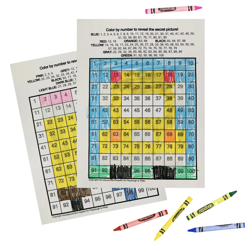 Back To School Color By Number - Science of Reading Formula