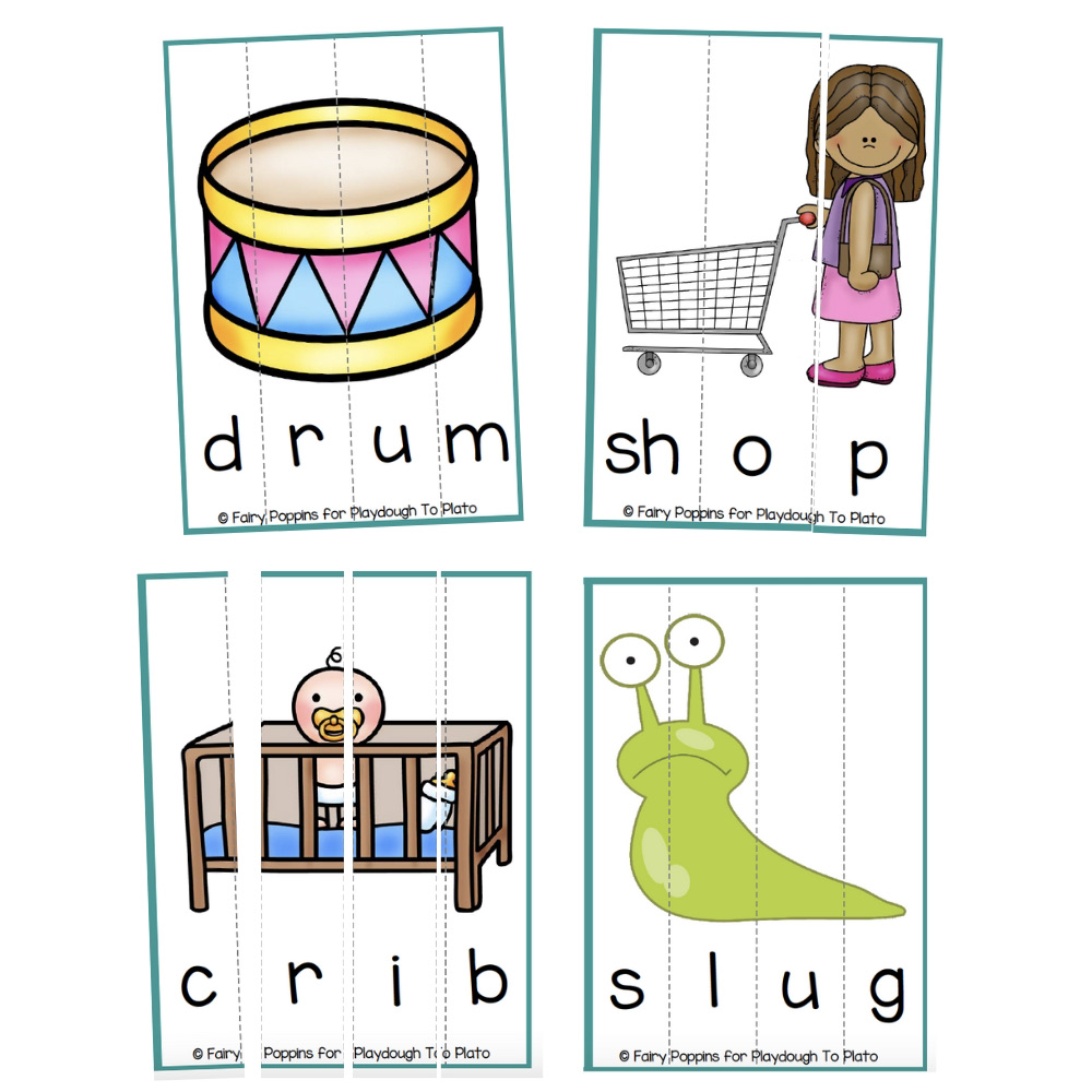 CCVC Puzzles - Science of Reading Formula