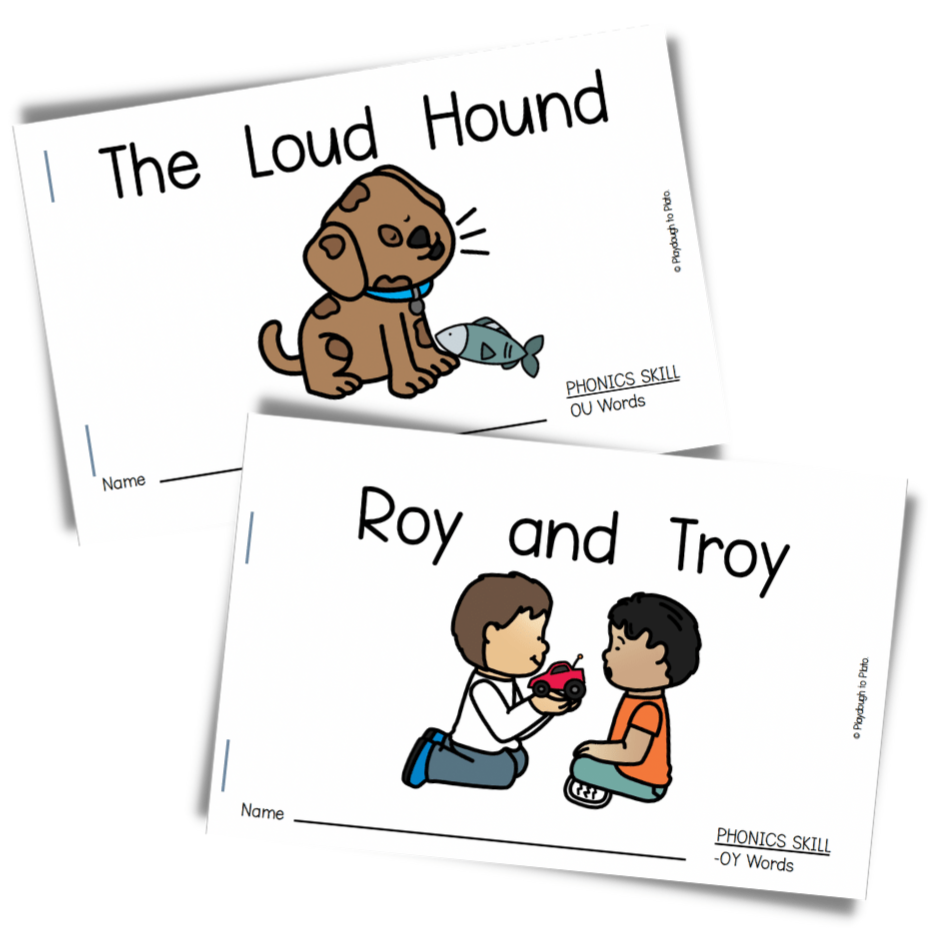 Diphthongs Decodable Readers - Science of Reading Formula