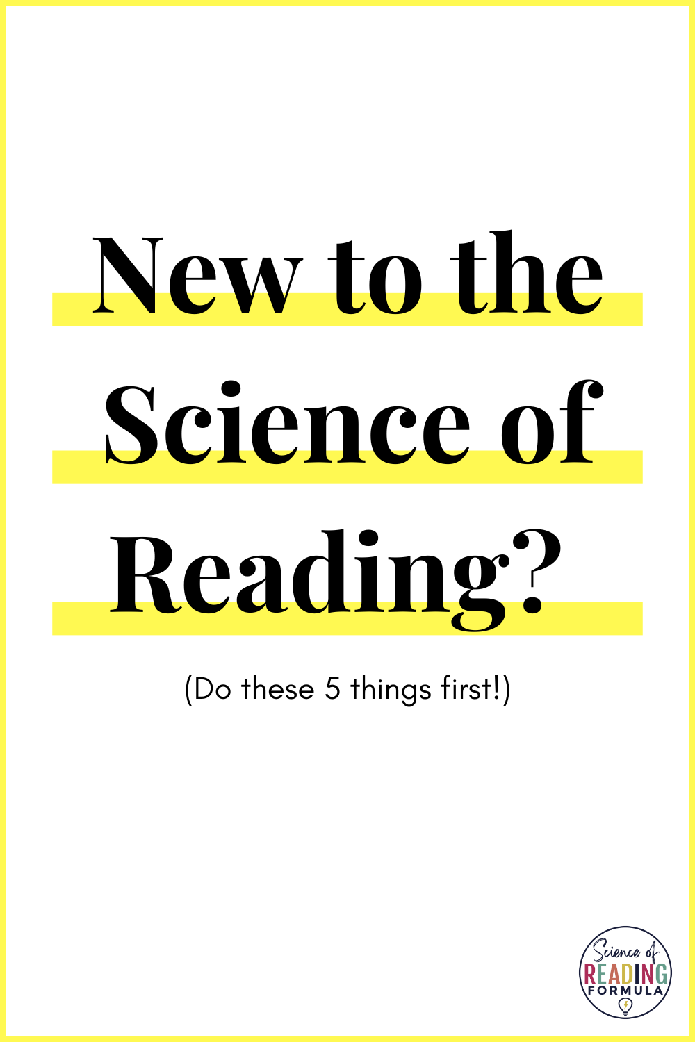 #8: First Steps to Using the Science of Reading - Science of Reading ...