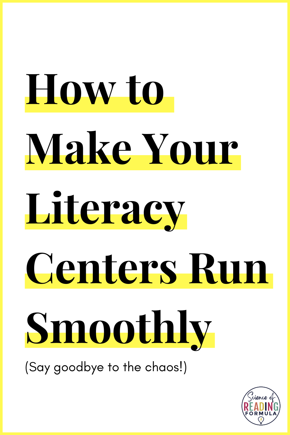 #22: How to Organize Effective Literacy Centers in K-2 Classrooms ...