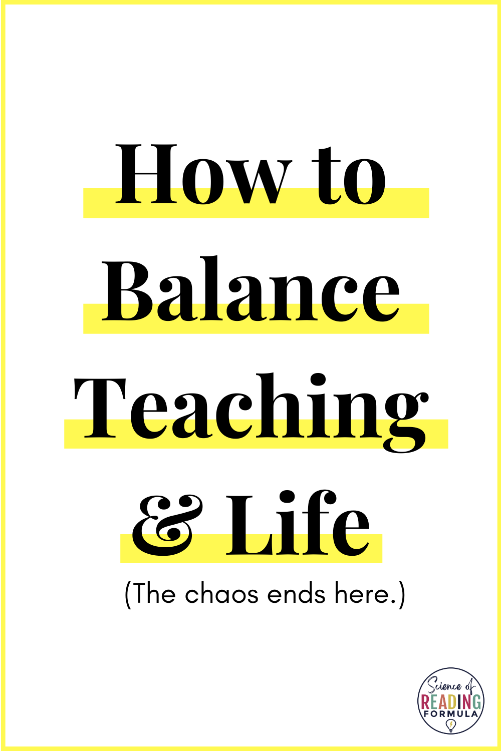 #31: How to Balance Work and Life as a Teacher With Laurel Denise ...
