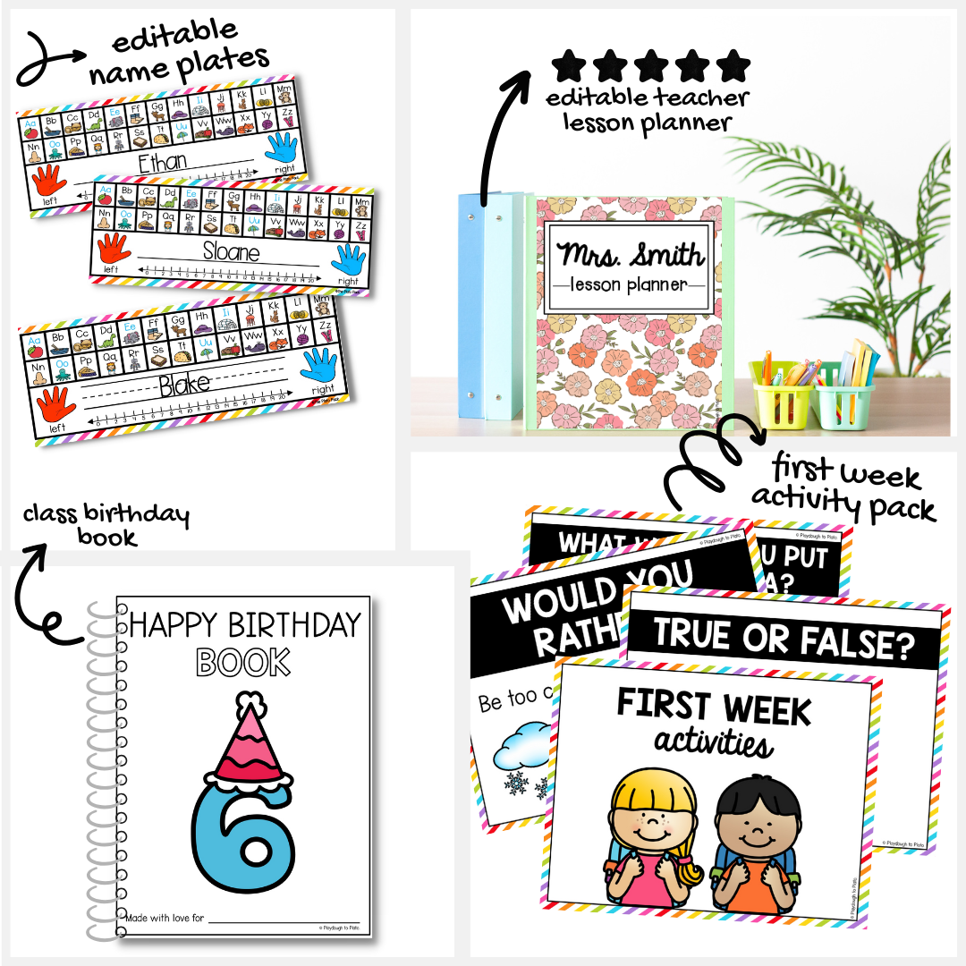 First Week Prep Kit - Science of Reading Formula