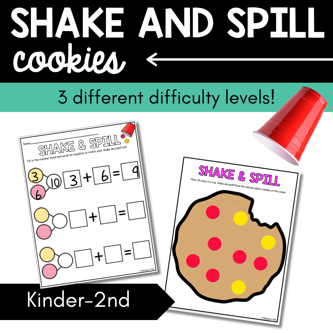 Shake and Spill Cookies - Science of Reading Formula